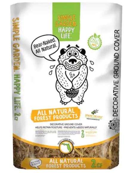 Simple Garden Happy Life 2 cu. ft. Cypress Mulch Blend - Metzger ...