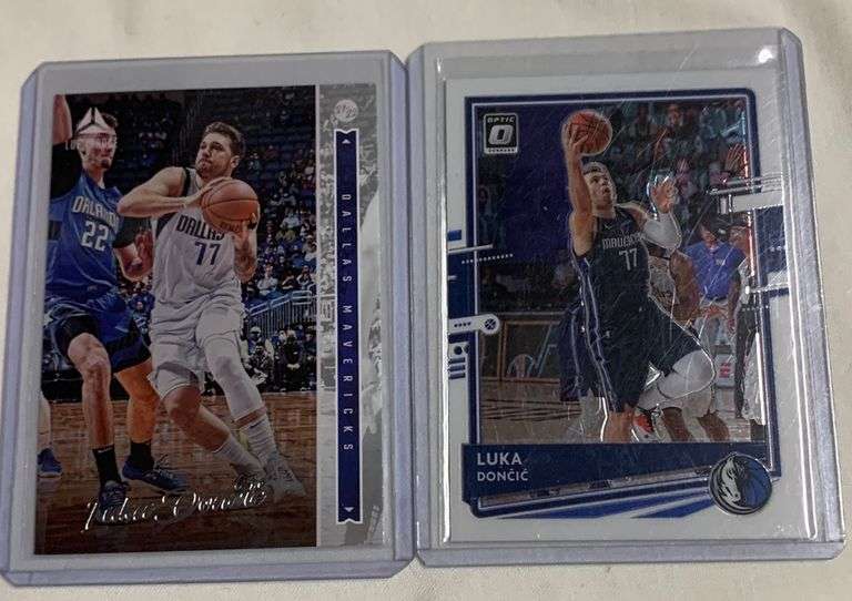 2- Luka doncic Basketball cards - Metzger Property Services, LLC
