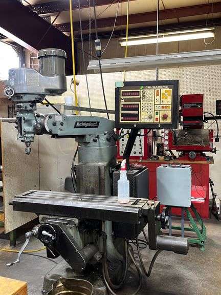 Bridgeport Series 1 Milling Machine w/ Crusader 1 Micro Processor ...