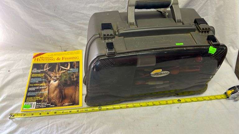 Plano Guide Series Tackle Box , 11”x18.5”x8.5”,and contents , Michigan ...