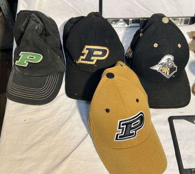 Purdue memorabilia inc. ball caps, license plate covers, cast iron book ...