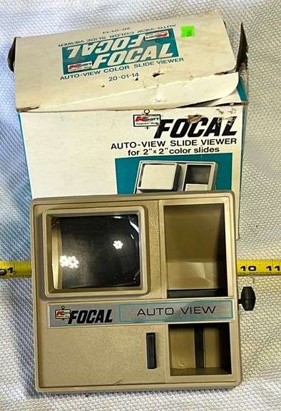 Kmart Focal Auto-View Slide Viewer for 2”x2”color slides - Metzger ...