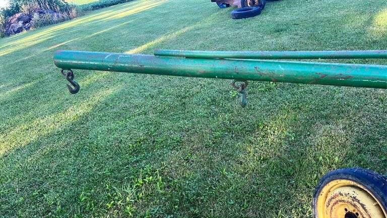 3 point hitch Boom pole with wheels, 140” long - Metzger Property ...