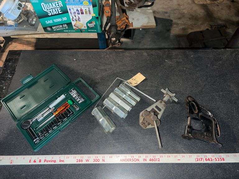 Socket set, Miniture press, Hand tools - Metzger Property Services LLC