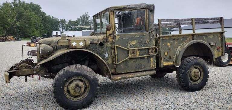 1964 Army Dodge M37 truck, no title, stock # 2320-542-4636, 3/4 ton ...