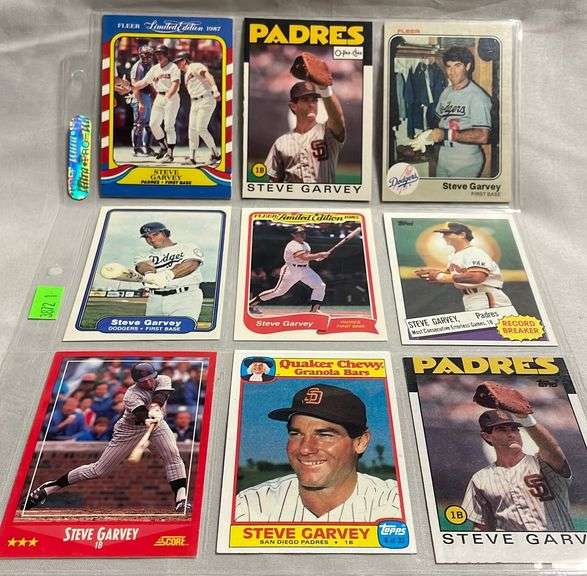 9 - Steve Garvey Baseball Cards - Metzger Property Services LLC