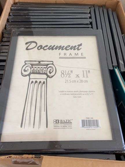 Document Frames 8-1/2”x11” & Photo Album Assortment - Metzger Property ...