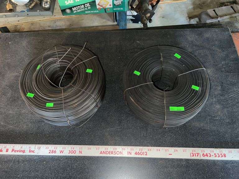 2 Large rolls of construction form wire - Metzger Property Services LLC