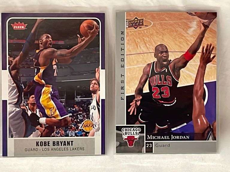 2 - NBA Trading Cards: Kobe Bryant and Michael Jordan - Metzger ...