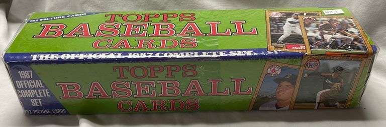 Factory Sealed Topps Baseball Cards, The Official 1987 Complete Set ...