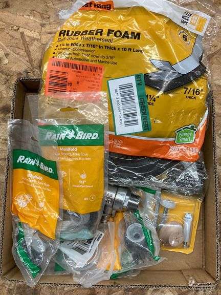 Rubber Foam, Manifold & Assorted Hardware - Metzger Property Services, LLC