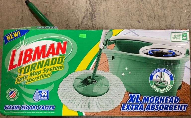 Libman Tornado Microfiber Spin Mop System - Metzger Property Services LLC