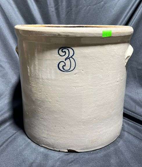 Ceramic No.3 crock 10.5” - Metzger Property Services LLC