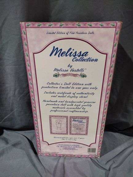 Melissa collection porcelain doll & Porcelain doll parts - Metzger ...