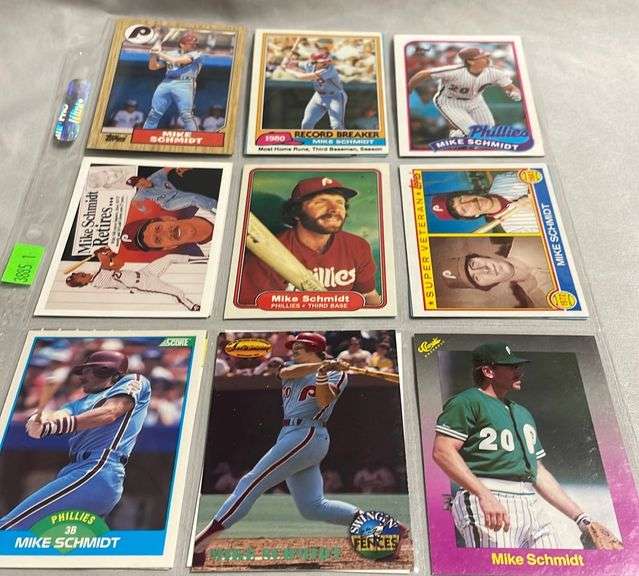 17 - Mike Schmidt Baseball Cards - Metzger Property Services LLC