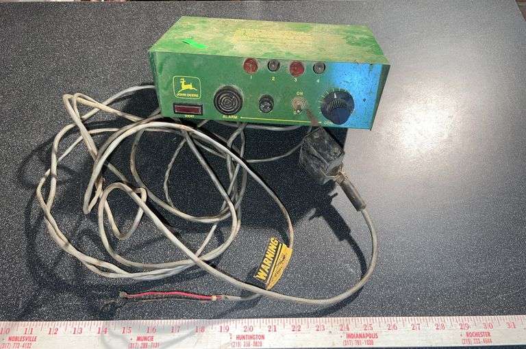 John Deere Vintage Electric seed monitor - Metzger Property Services LLC