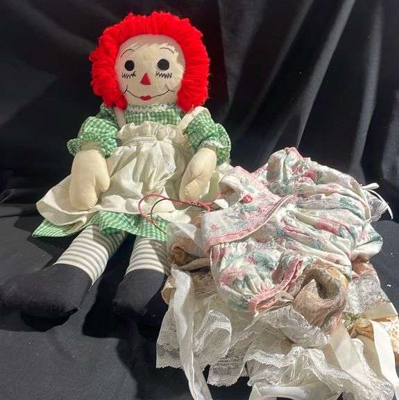 Raggedy Anne doll & clothes - Metzger Property Services LLC