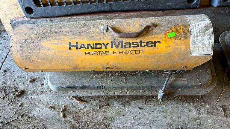 Handy Master Portable Heater Model #H30 • Serial #8373298 - Metzger ...
