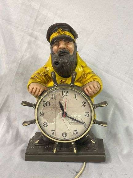 Mastercrafters ship captain clock - Metzger Property Services LLC