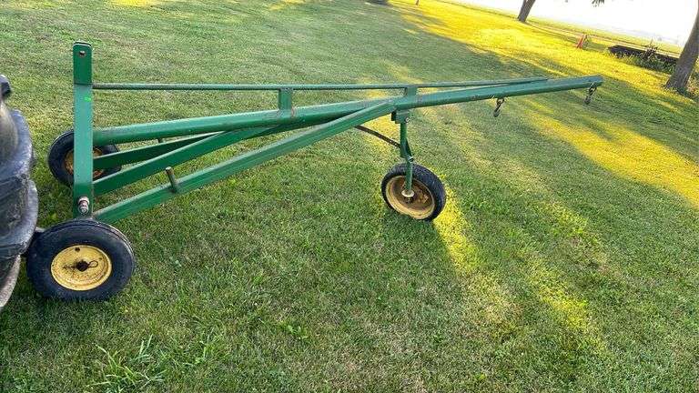 3 point hitch Boom pole with wheels, 140” long - Metzger Property ...