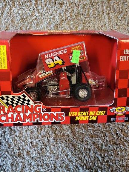 1997 Edition Racing Champions 1/24 Scale Die Cast Sprint Car and Panda ...