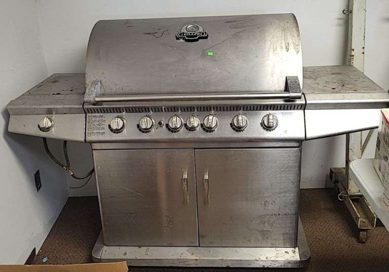 GrillPro Propane Grill, 68" L x 53" H x 25" W - Metzger Property ...