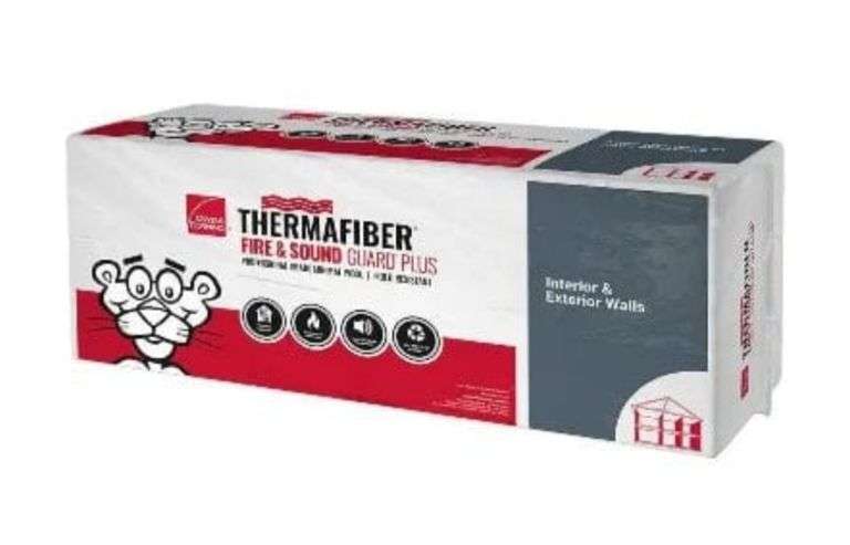 Owens Corning R-23 Thermafiber UltraBatt Mineral Wool Insulation Batt ...