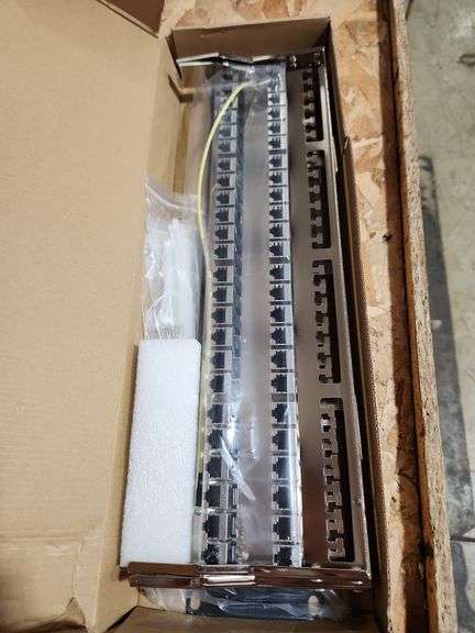 Rapink Patch Panel 48 Port Cat6A with Inline Keystone 10G Support ...
