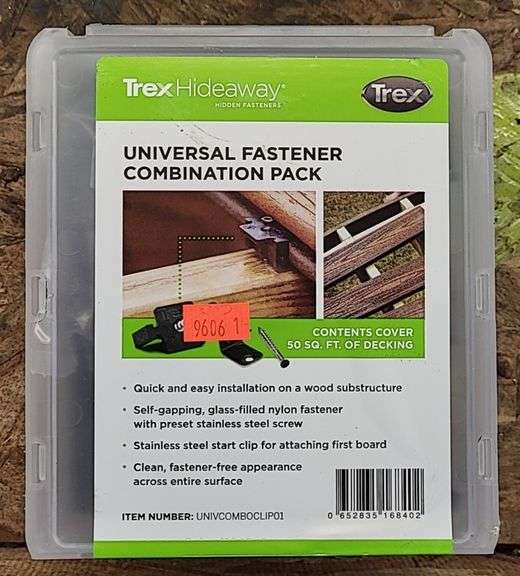 Trex Hideaway Universal Fastener Combination Pack - Metzger Property ...