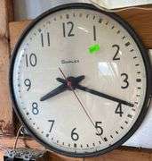 Simplex electric clock, 13" - Metzger Property Services LLC