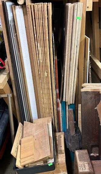 Project wood supplies, MDF, laminate, wainscoting paneling Ten sheets ...