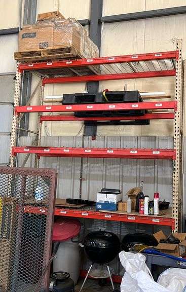 Pallet Racking, (2) End Standards (30” wide X 14’ tall), (8) 8’ Cross ...