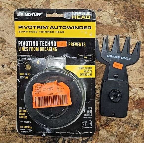 Rino-Tuff Universal Fit Pivotrim Autowinder Replacement Bump Feed Head ...