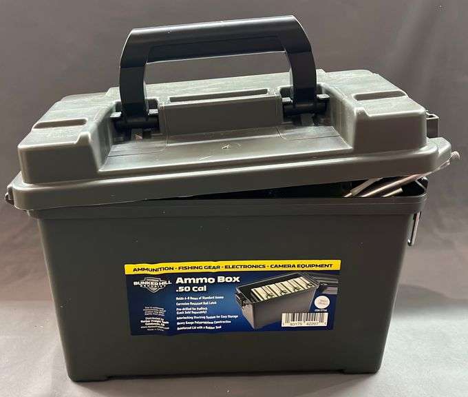 Ammo Box and gun cleaning supplies - Metzger Property Services, LLC