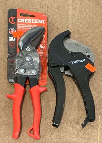Husky PVC pipe cutter & Crescent Aviation Snips - Metzger Property ...