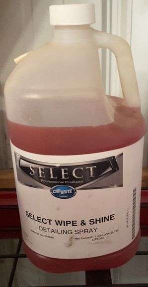 Car Brite 1 Gallon Select Wipe & Shine Detailing Spray - Metzger ...