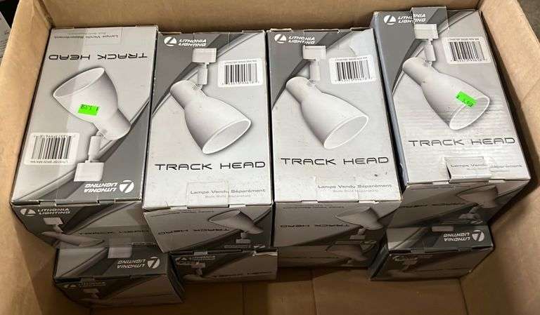 8- Track Head Lights, 4 - connect lighting, horizontal track lighting ...