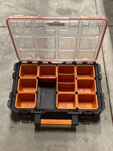 Ridgid compartment storage box - Metzger Property Services, LLC