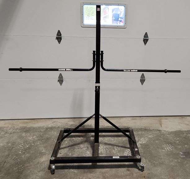 Rolling Packing Material Rack - Metzger Property Services LLC