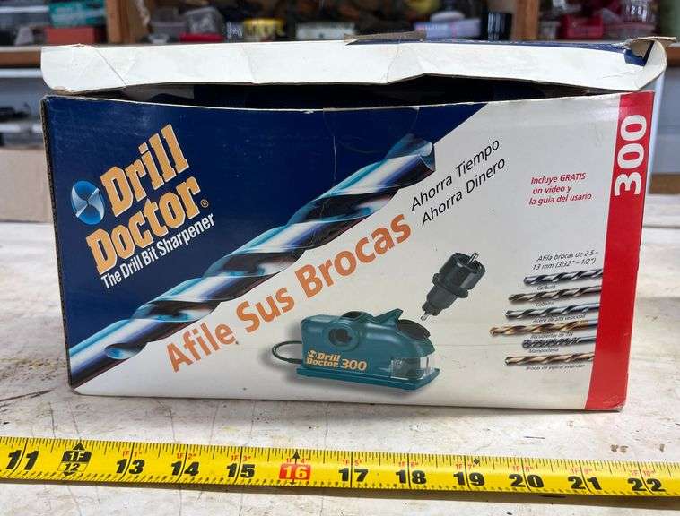 Drill doctor 300 drill bit sharpener with case - Metzger Property ...