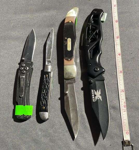 Old timer, schrade x-timer, & camtllus pocket knives - Metzger Property ...