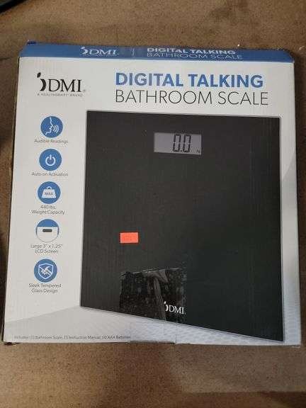 DMI Digital Talking Bathroom Scale - Metzger Property Services LLC