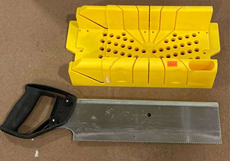 Stanley Hand Saw & Miter Box - Metzger Property Services LLC