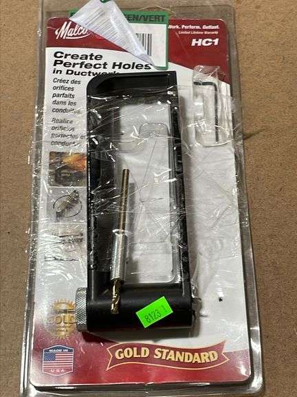 Malco Create Perfect Holes In Ductwork Tool - Metzger Property Services ...