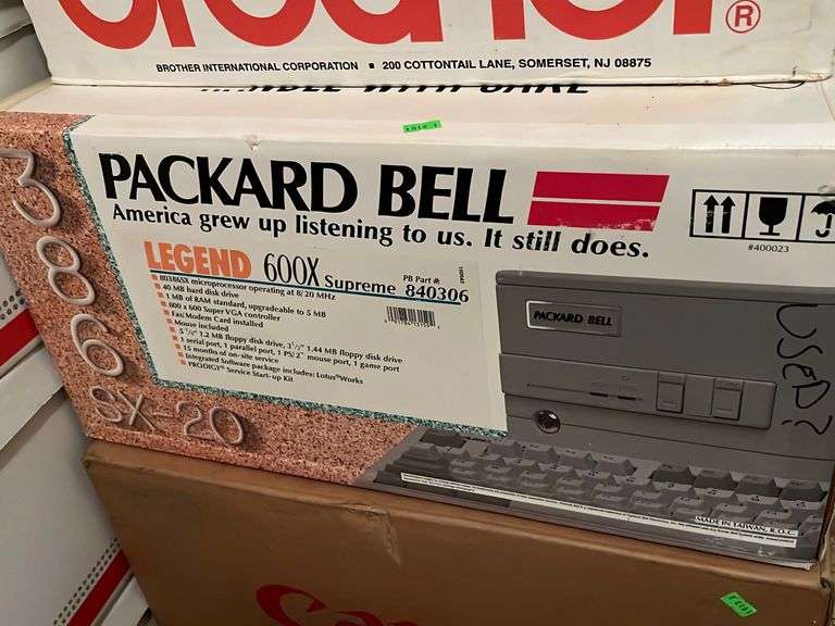 Packard bell legend 600x computer new in box - Metzger Property ...