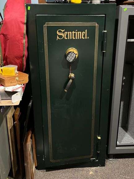 Sentinel gun safe opens with key, keypad not functioning, 27x23x59 ...