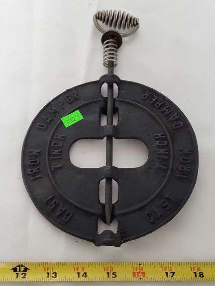 7" Cast Iron Damper - Metzger Property Services, LLC