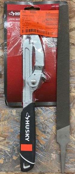 Husky Lock Nut Wrench & Metal File - Metzger Property Services LLC