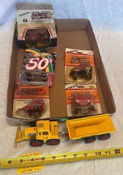 Ertl Die-Cast Toy Tractors & Implements - new in box • Matchbox Super ...