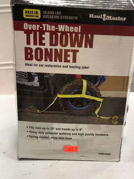 Haul Master over the wheel tie down bonnet - Metzger Property Services, LLC